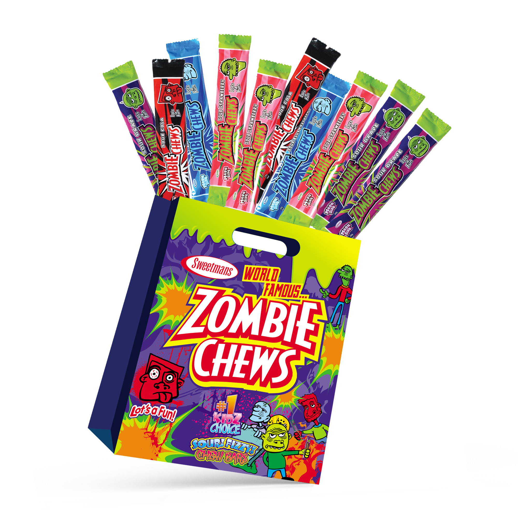 Zombie Chews Showbag | Bulk Zombie Chews In A Bag