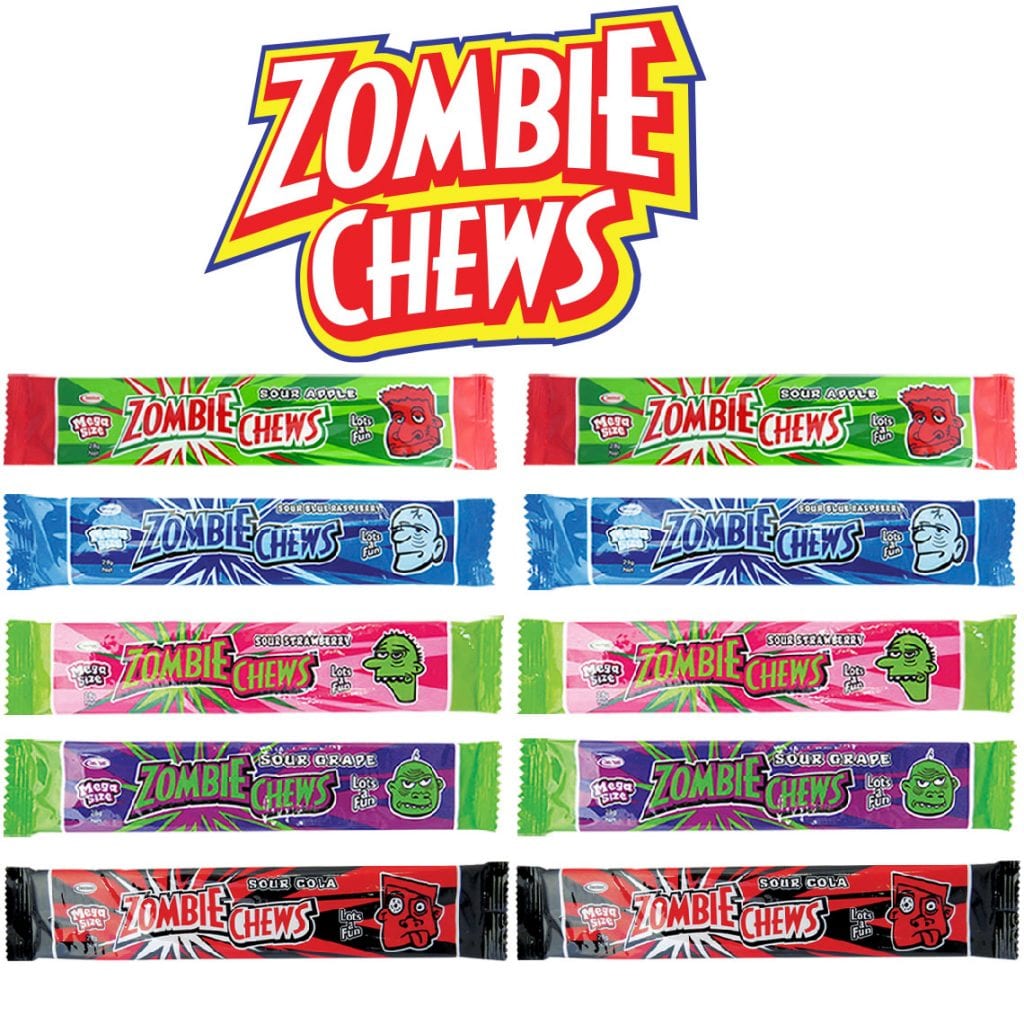 Zombie Chews Showbag | Bulk Zombie Chews In A Bag