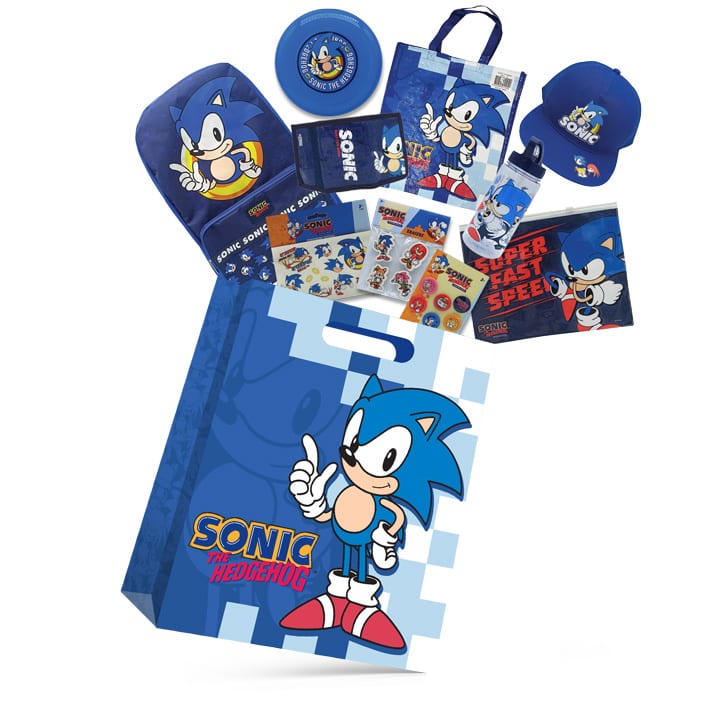 Sonic The Hedgehog Showbag | Sonic Toys, Games, Swag & Merchandise