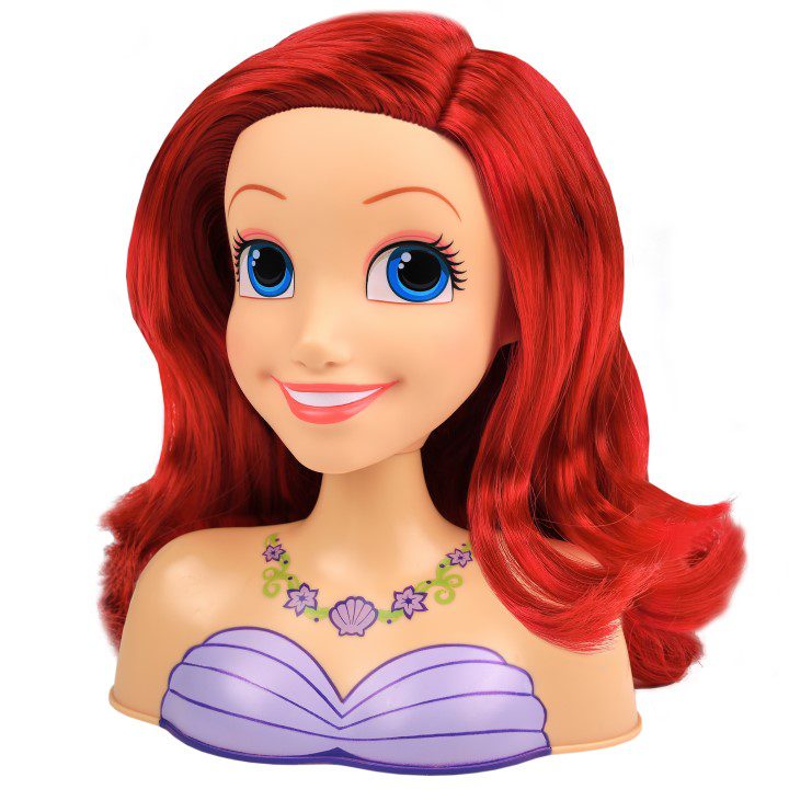 Disney Princess Basic Ariel Styling Head - Showbags