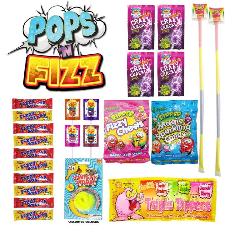 Pops And Fizz Showbag | Party Favors