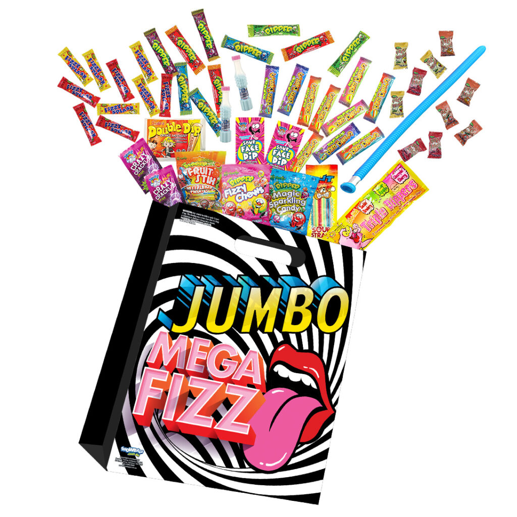 Mega Fizz Jumbo Showbag | Shop Confectionery Online!