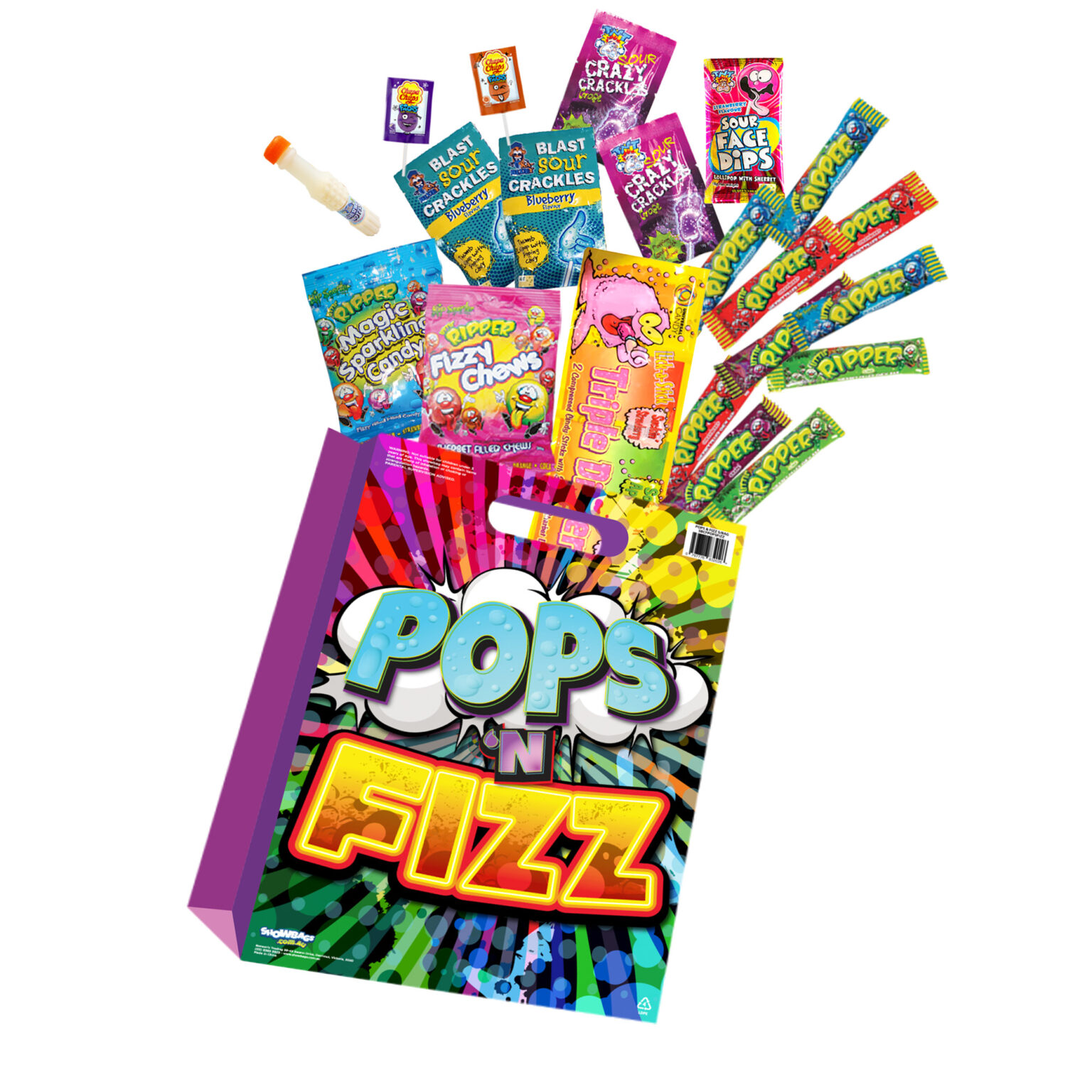 Pops And Fizz Showbag | Party Favors