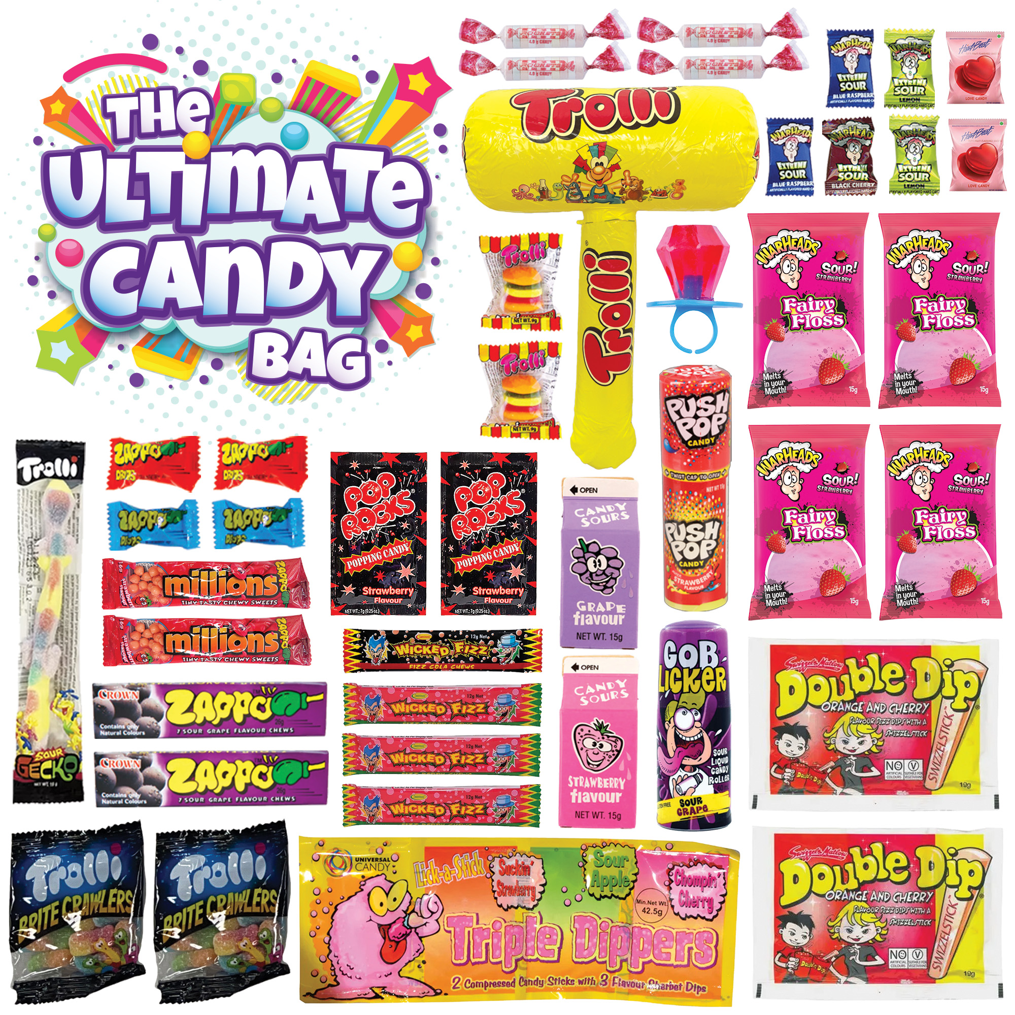 Ultimate Candy Showbag | Confectionery Showbags for Candy Lovers | Showbags