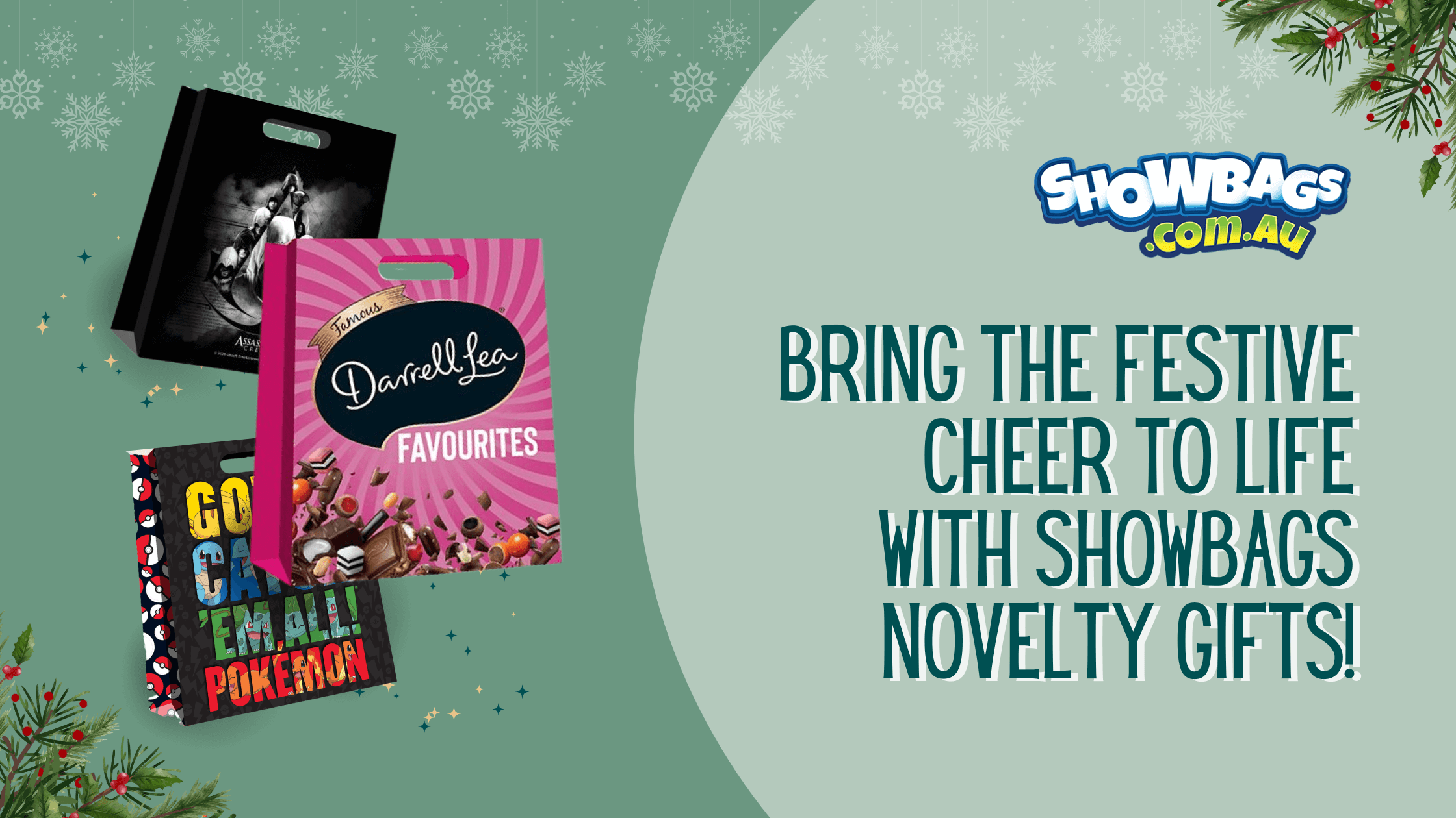Sort All Your Gifting with Showbags Novelty Gifts this Christmas